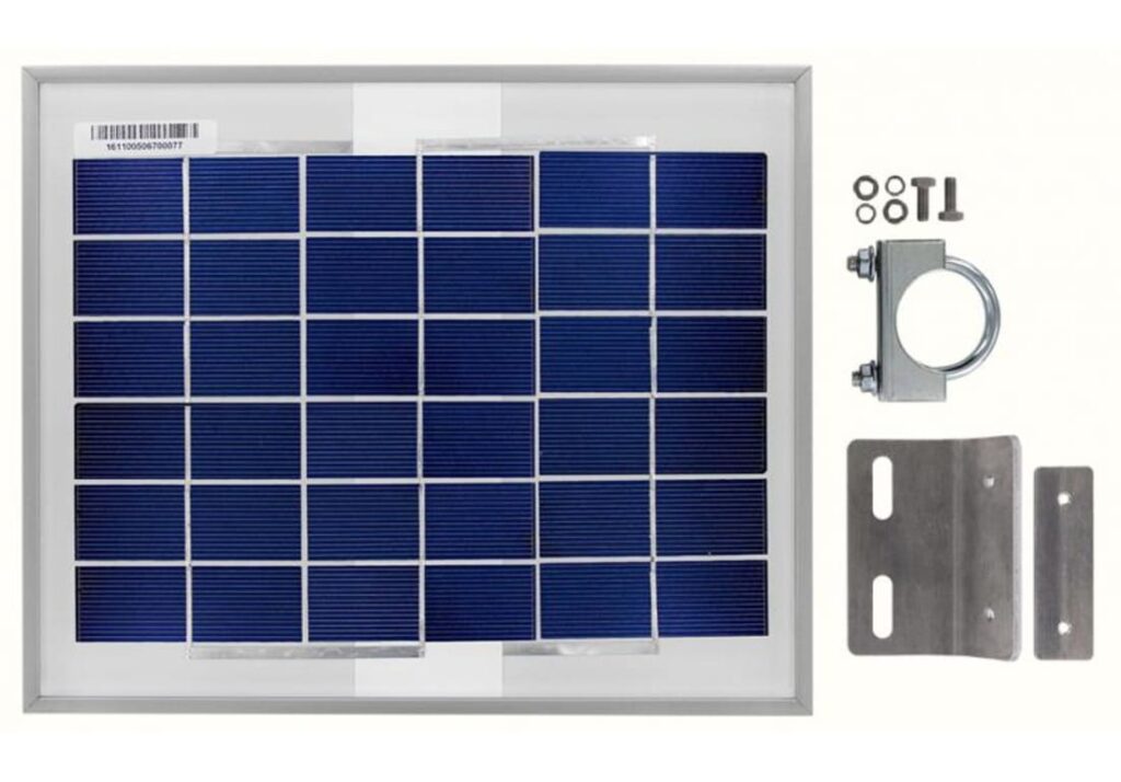 5W SOLAR PANEL WITH 45-DEGREE BRACKET